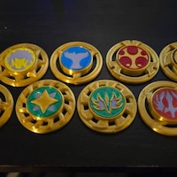 Power Coins | Zeo Power Rangers | 3d-printed Coin | All Morpher ...