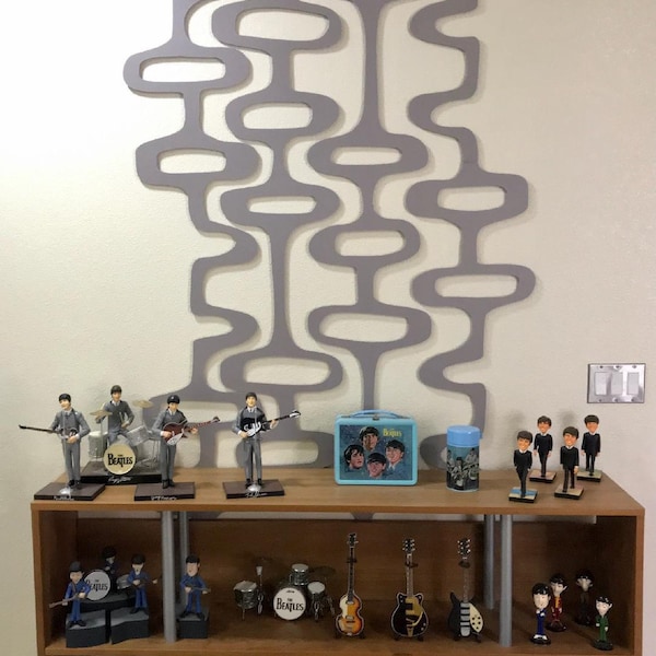 Retro 70s Decor, 3D Wall Panels, Mid-century Modern, 70s Vintage Look ...