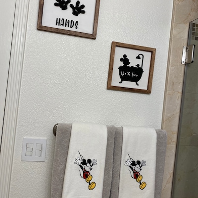 Mouse Bath Time Wooden Sign - Etsy