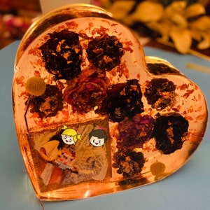 Heart Silicone Mold, Shiny Silicone Mold, Deep Heart Silicone Mould ...