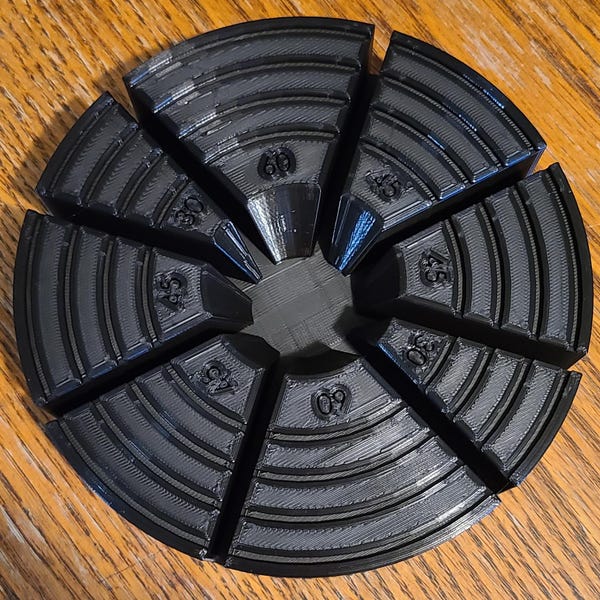 STL Files for 3d Printing Stained Glass Angle Jig Fixture and Apparatus ...