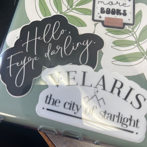 Hello Feyre Darling Waterproof Sticker A Court of Thornes and Roses ...