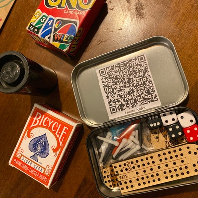 Multi-game Emergency Game Kit for Travel or Anywhere - Etsy