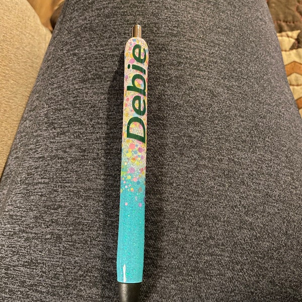 Confetti Glitter Pen, Glitter Pen, Personalized Pen, Gift for Nurse ...