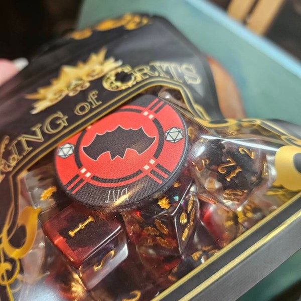 Blood Bats & Beyond Exclusive 11 Dice Set | Halloween Vampire Spooky ...