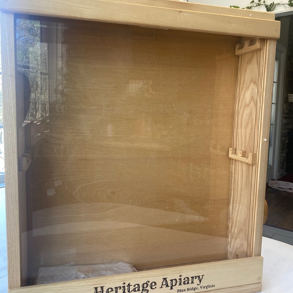 Observation Hive, 4-frame Nuc Apiary Bee Hive for Classroom, Urban ...