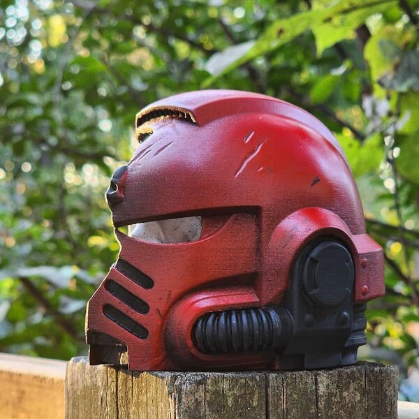 Hell Divers Battle Damaged Helmet - Etsy