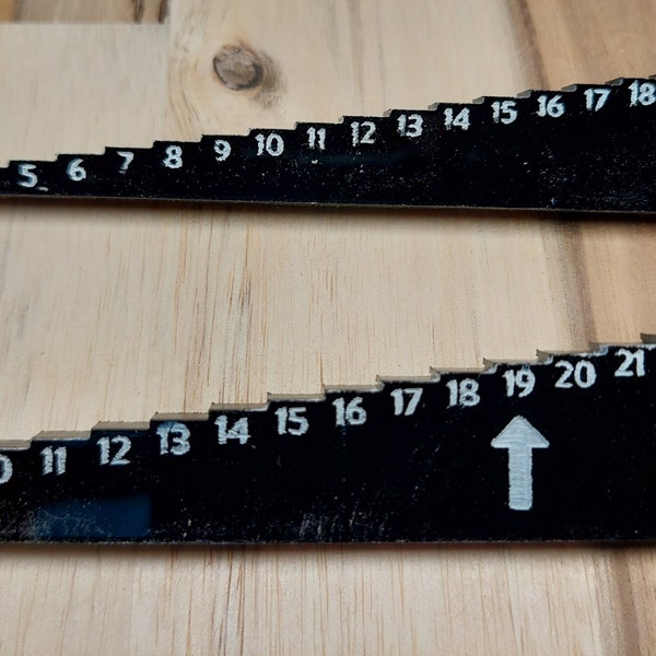 Laser Cutting & Engraving Test Cards, Versions for 5w, 10w, 20w, 40w ...