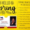 Set of hello Spring Checklist Real Estate Mailer Real Estate Agent ...