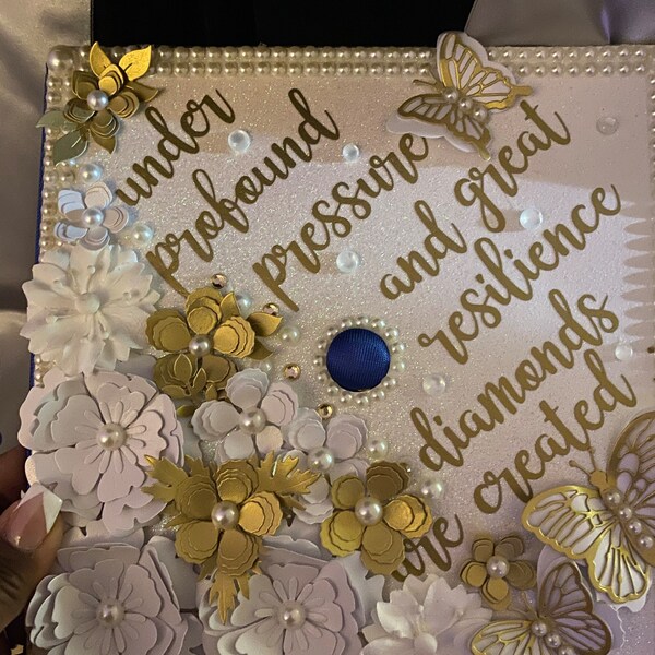 Custom Graduation Cap Topper Personalized Grad Cap - Senior Class of ...