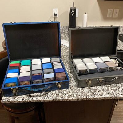 Commander Multi Deck Box Painted & Stained Color Options - Etsy