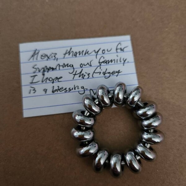 The Pocket Vortex, Infinity Fidget Toy, Sensory Stim Focus Tool by Floppy Links Fidgets - Etsy