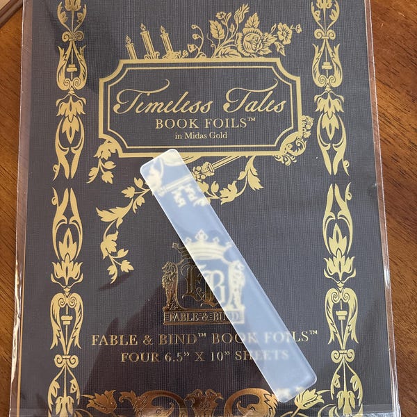 DIY Book Foiling Kit: Custom Book Cover Decor - Fable & Bind, Bookish ...