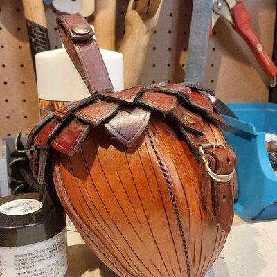 Digital Leather Acorn Bag PATTERN Nature Set - Etsy