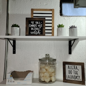 Elf Academy Farmhouse Style Framed Sign 13.5x13.5. | Etsy