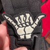 Shaka Hang Loose Gesture Hand Skeleton Bones Rubber Patch - Etsy