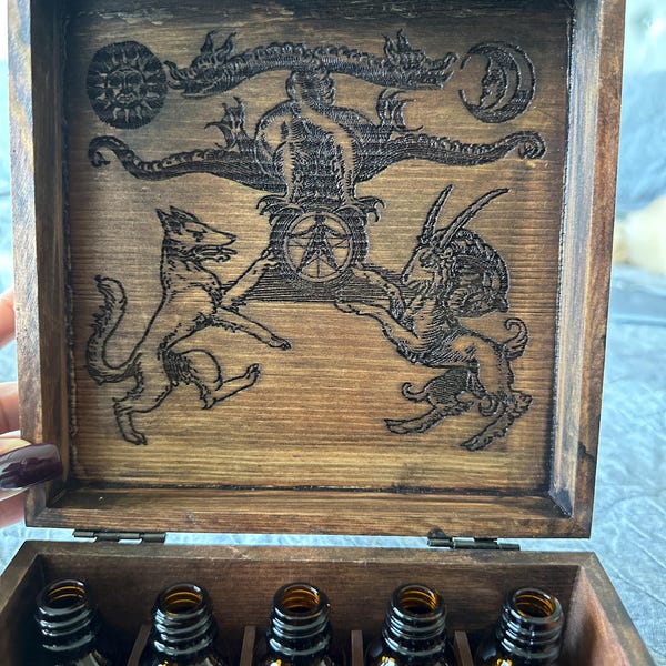 Trithemius Crystal Ball Stand - Solid Ebony & Brass - Etsy