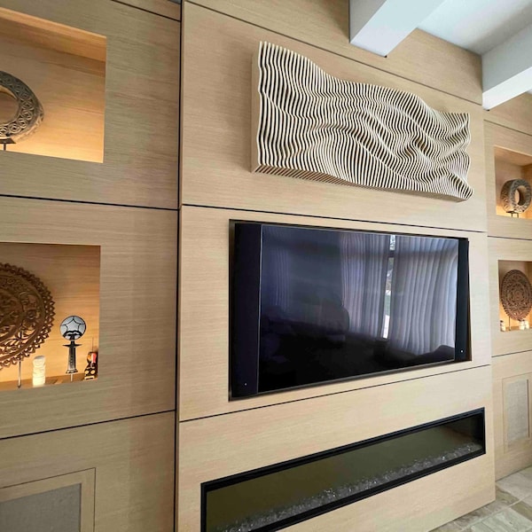 Fully Rotatable Wood Slats | Customizable Room Dividers | Adjustable ...