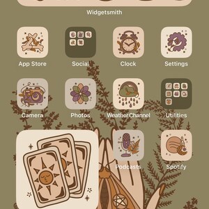 Witch Ios 14 Icons Witchcraft App Icons Pack Witchy Instagram Highlight ...