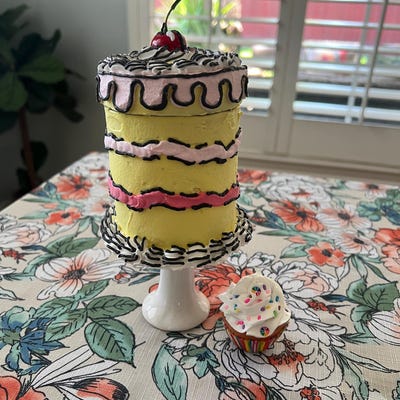 Vintage Cherry Fake Cake Boxes - Etsy