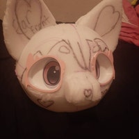 7 Fursuit Head EAR Pattern DIY PDF Digital Download Template for Mascot ...