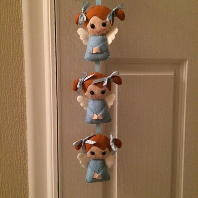 Angel Doll PDF Pattern Christmas Angel Ornament Angel Sewing Tutorial ...