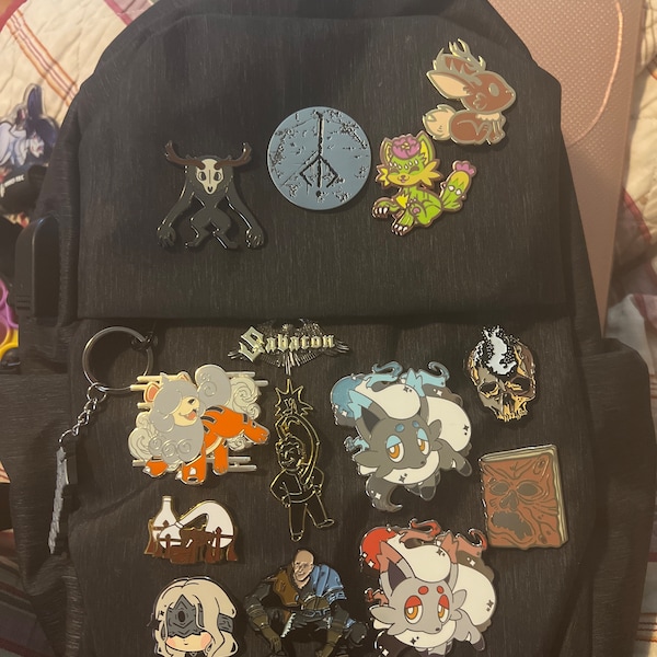 Chupacabra Hard Enamel Pin | Cryptid Enamel Pin for Cryptozoology Merch Fans of Cute Merch ...