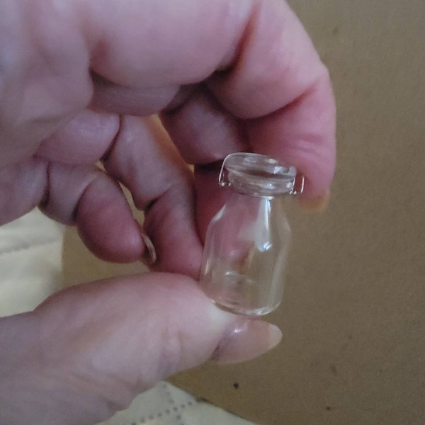 Dollhouse Miniature Glass Jars Miniature Vase Dollhouse Jars Mini Glass ...