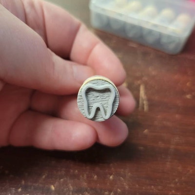 Garbage Rubber Stamp Trash Can Stamp Cute Garbage Stamp - Etsy