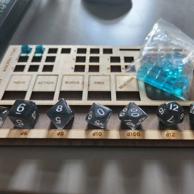 Dnd Spell Slot Player Deck Wood Dnd Dice Dungeons and Dragons for All ...