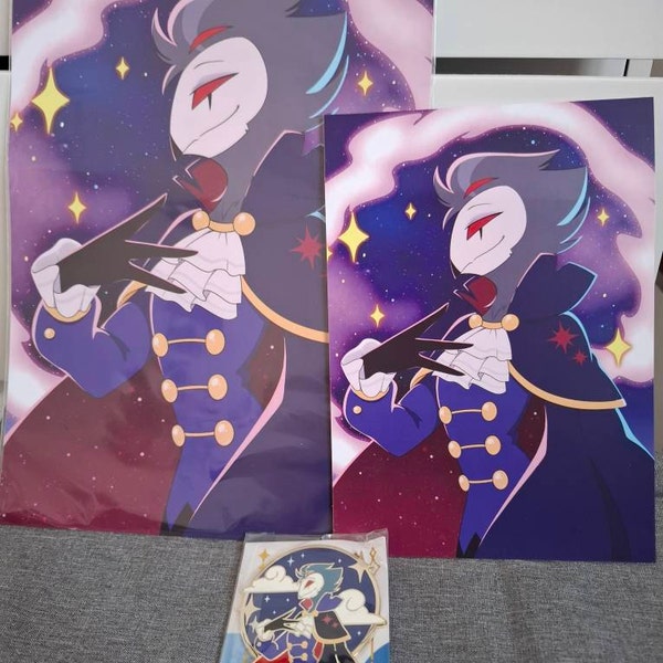 Prince Stolas Enamel Pin - Helluva Boss - Etsy