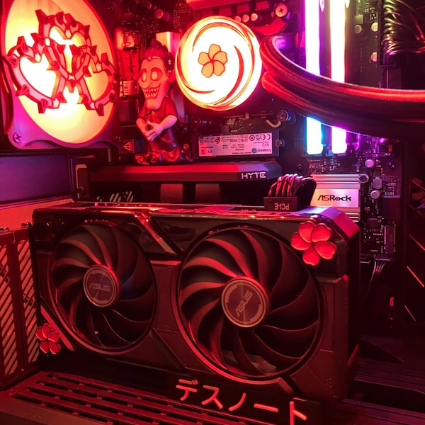 Customizable GPU Stand: Unique PC Gaming Build, Anime Designs - Etsy