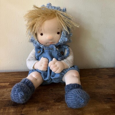 Waldorf Doll Making Tutorial 16 Inch Baby Doll PDF Patter Step by Step ...