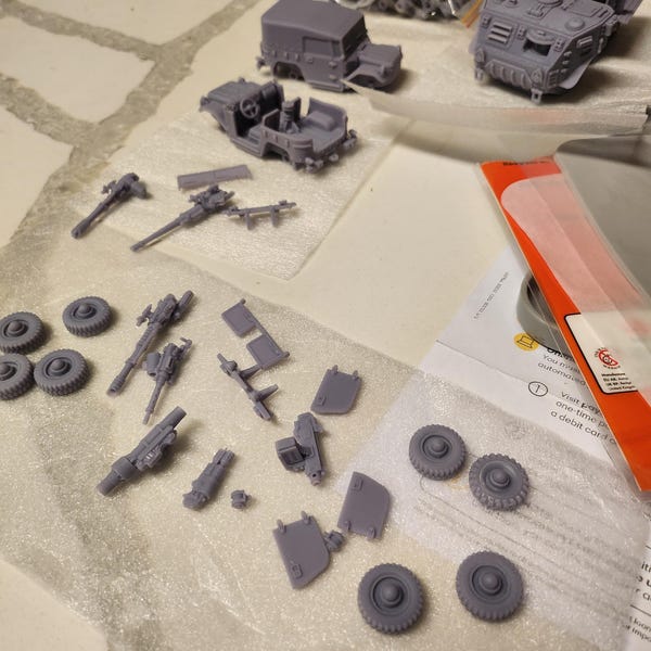 HMMWV / HUMVEE With Multiple Turret Options - 28mm Scale ...