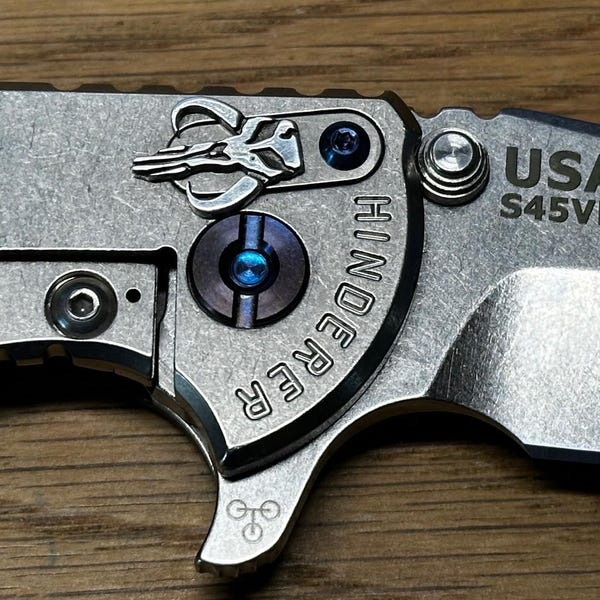 Benchmade Bugout 535 Replacement Scale Kit / CARBON FIBRE Blue Flake ...