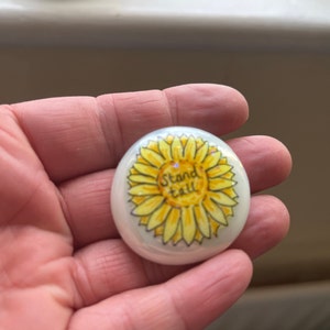 You Are Loved Sparkly Heart Pebble /positive Pebbles /kindness - Etsy