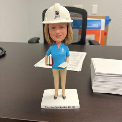 Custom Bobblehead Construction Worker, Custom Construction Worker ...