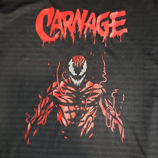 Carnage Svg, Carnege Cricut, Symbiote Svg, Cut Files for Cricut ...