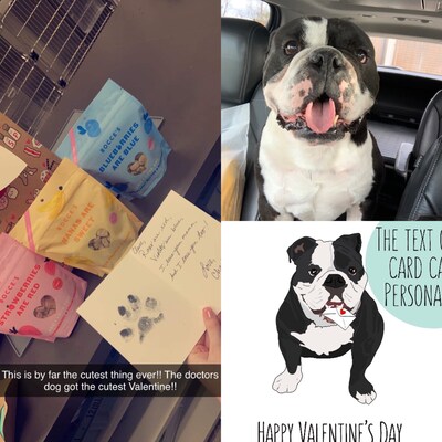 Dog Wedding Cards Frenchie Card Congratulations French Bulldog I Love ...