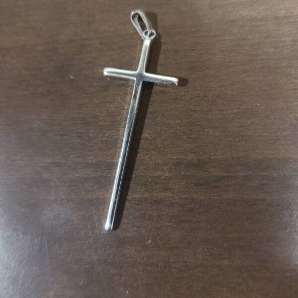 Sterling Silver Simplistic Bubble Cross Pendant Necklace | 925 Sterling ...
