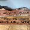 Rustic Trail Signs, Peak Signs, Colorado 14ers, Weathered, Patina ...