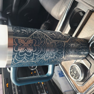 Snakes Snakes Snakes Laser Engraved 40oz Tumbler With Handle Lid and ...