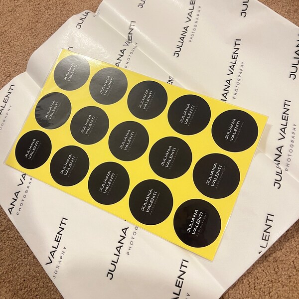 CUSTOM Stickers Roll, Custom Logo Stickers, Custom Label Roll ...