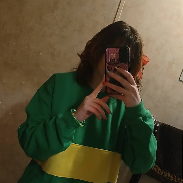 Chara Shirt, Undertale Shirt, Chara Sweatshirt, Costume, Cosplay Shirt ...