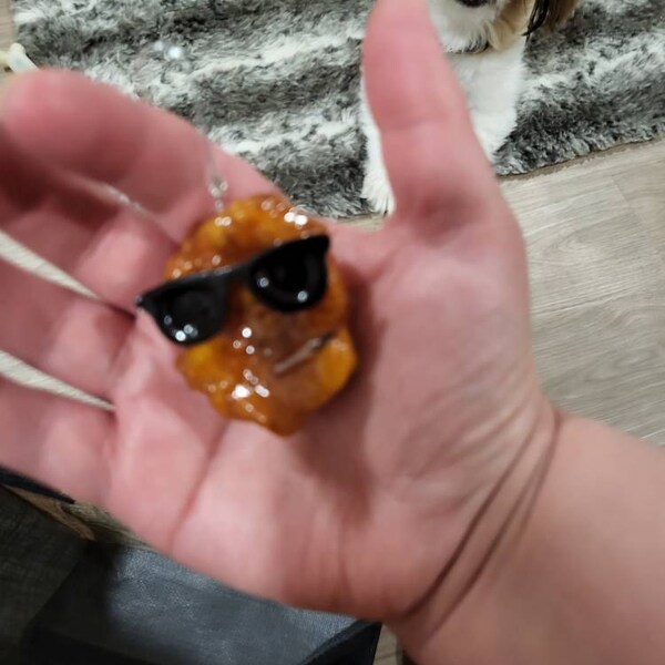 Thug Nug Ornament ( Real Preserved Chicken Nugget) - Etsy