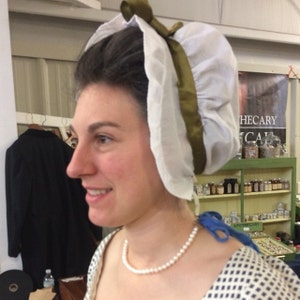 E-PATTERN bess Cap 1770s G105C 18th Century - Etsy