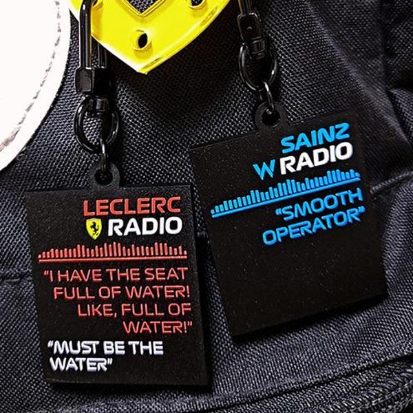 F1 Team Radio Keychain - Etsy