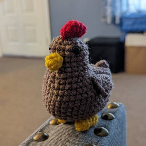 Stardew Valley Chicken Crochet Pattern, Stardew Valley Crochet, Crochet ...