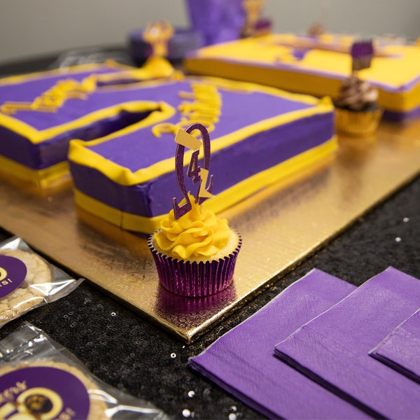 Kappa Cupcake Toppersfraternity Cupcake Toppers - Etsy