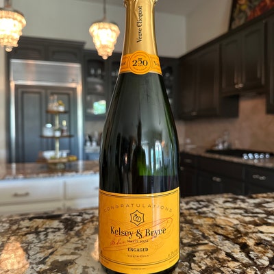 Champagne Label. Easy to Customize Printable Label. Instant Download ...